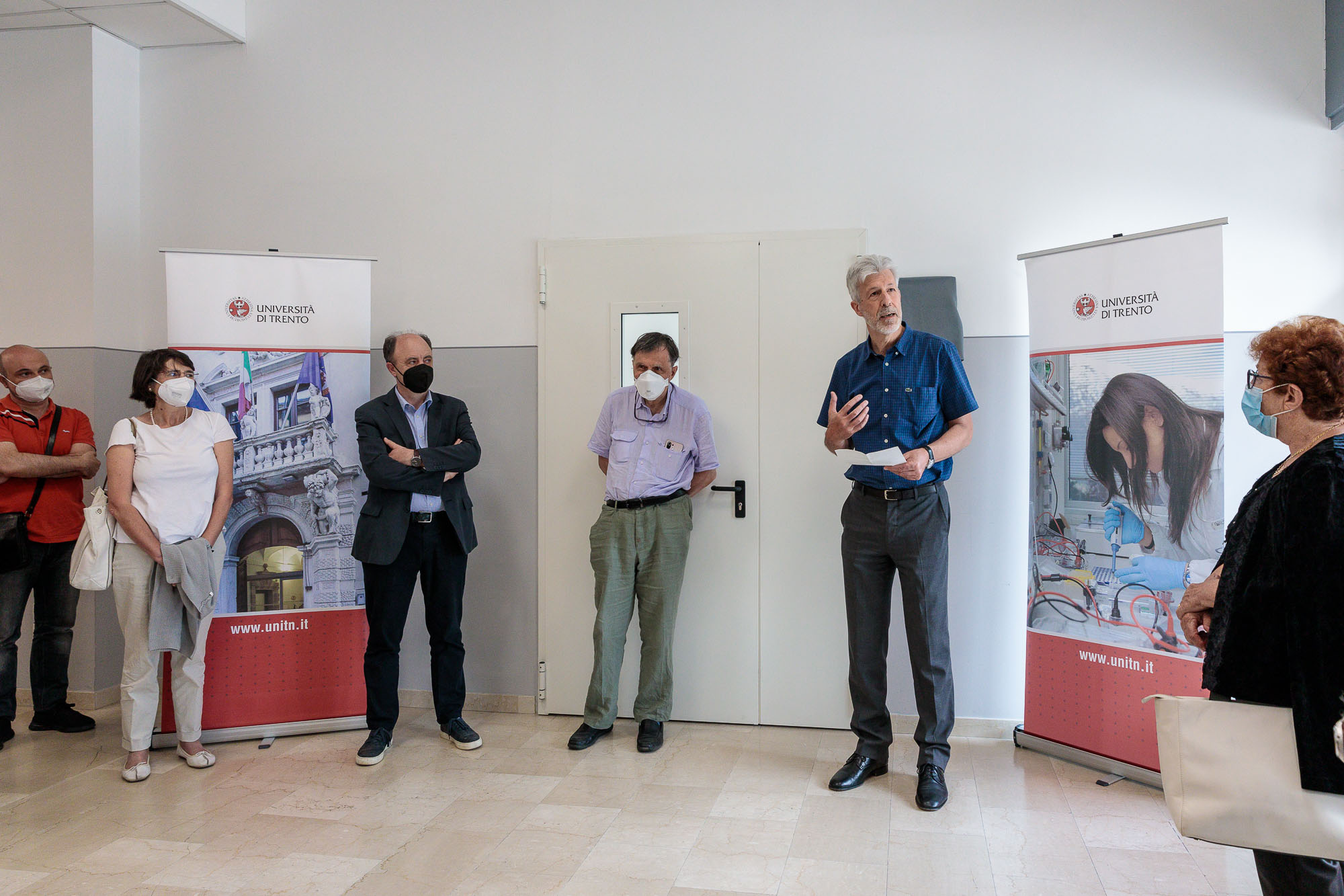 A lecture hall dedicated to our late friend and colleague Paolo Verrocchio – Complex Systems @ UniTN